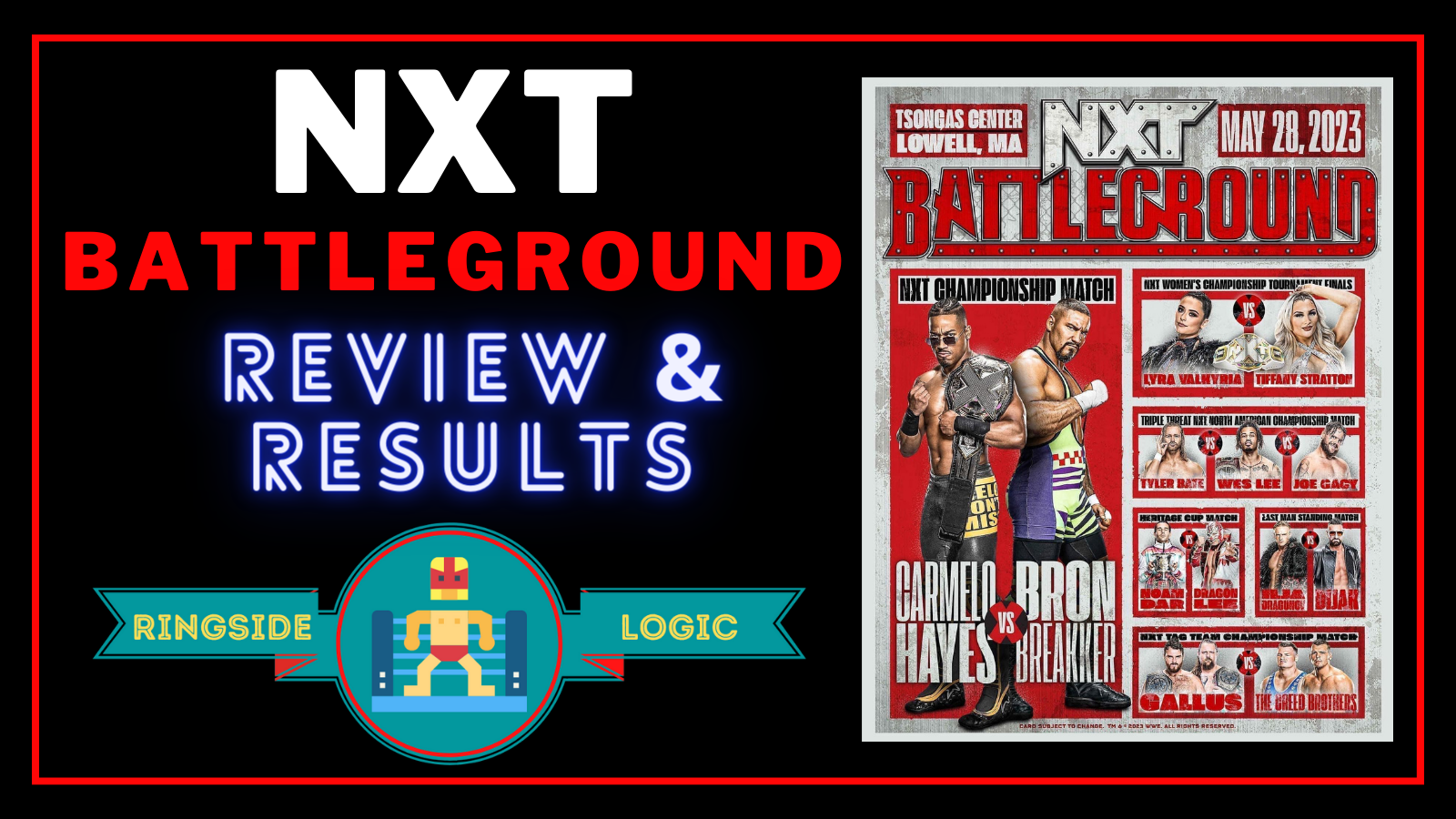 NXT Battleground 2023 Review – RingsideLogic.com